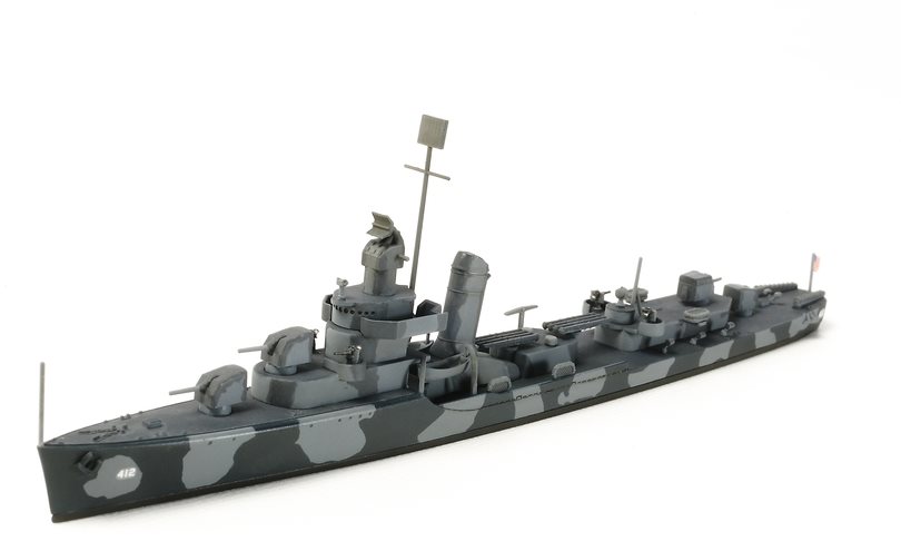 Tamiya 1/700 Navy Destroyer Dd412 Hammann Plastic Model Kit (Tamiya ...