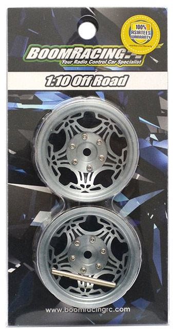 Boom Racing EVOT 1.9 High Mass Beadlock Aluminum Wheels Devil-5 (2 ...