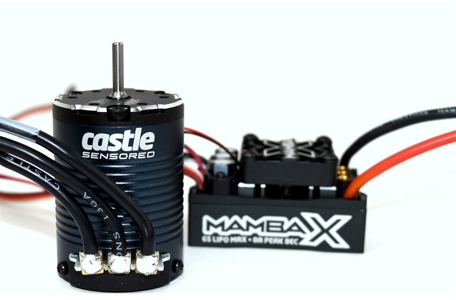 Castle Creations Mamba X 25.2V Waterproof Esc And 1406-2850Kv Sensored ...