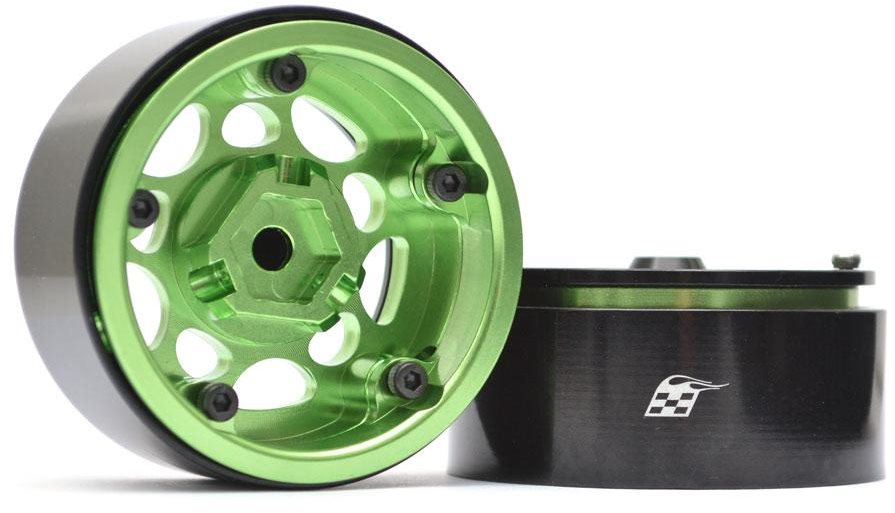 Boom Racing Sandstorm KRAITT 1.9 Aluminum Beadlock Wheels with 8mm ...
