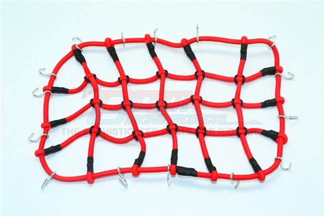 GPM Racing Scale Accessories: Elastic Cargo Netting For Crawlers - Red ...