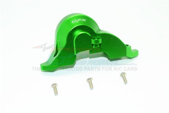 GPM Racing Aluminum Transmission Upper Spur Gear Case Cover - Green ...