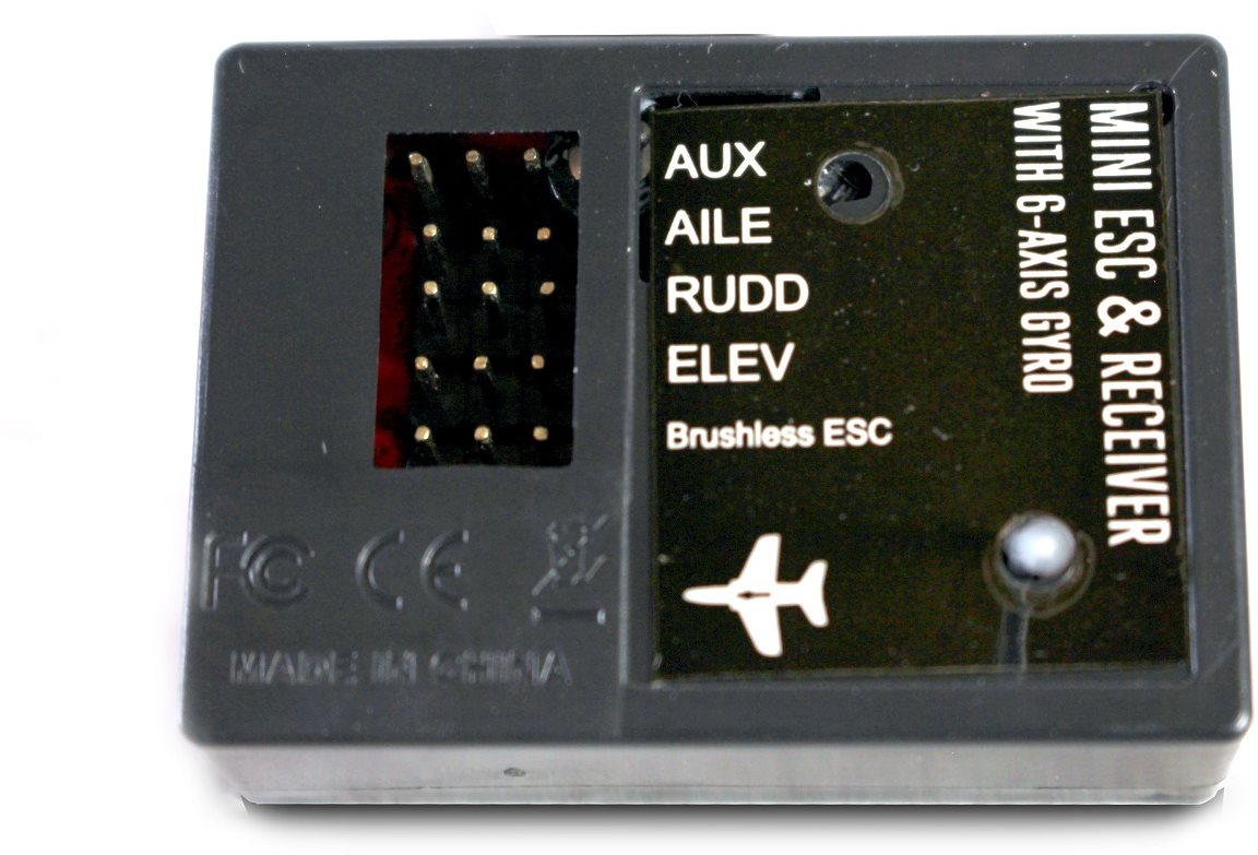 Rage RC 2.4Ghz Receiver With Pass System; Super Cub 750 Bl (Rage RC ...