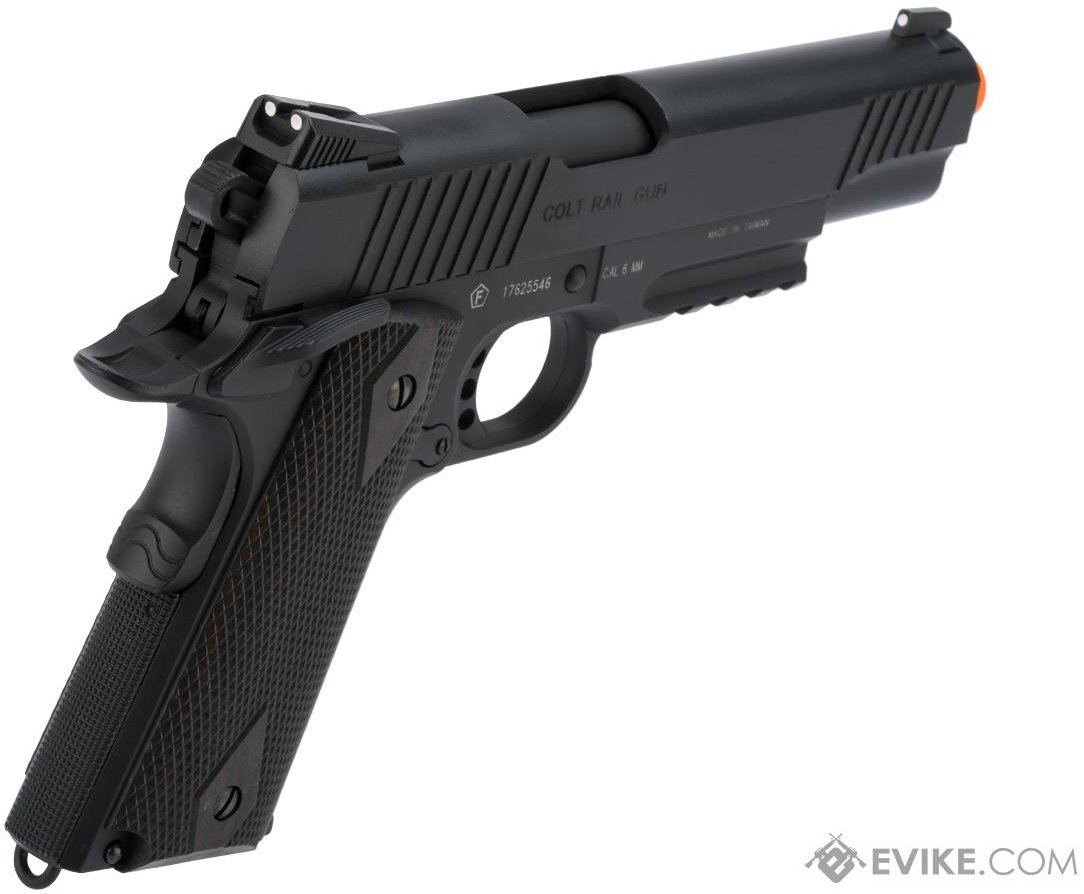 Cybergun Colt Licensed 1911 Tactical Full Metal CO2 Airsoft Gas ...