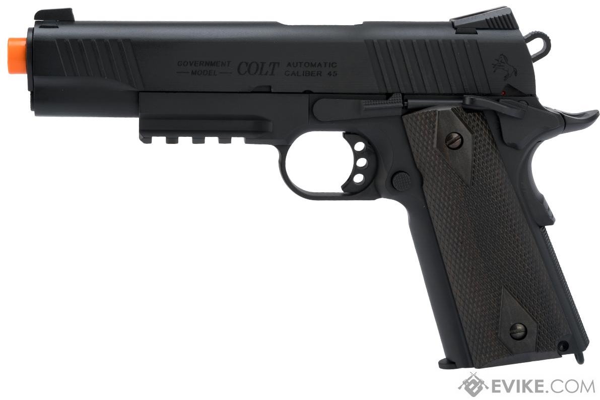 Cybergun Colt Licensed 1911 Tactical Full Metal CO2 Airsoft Gas ...