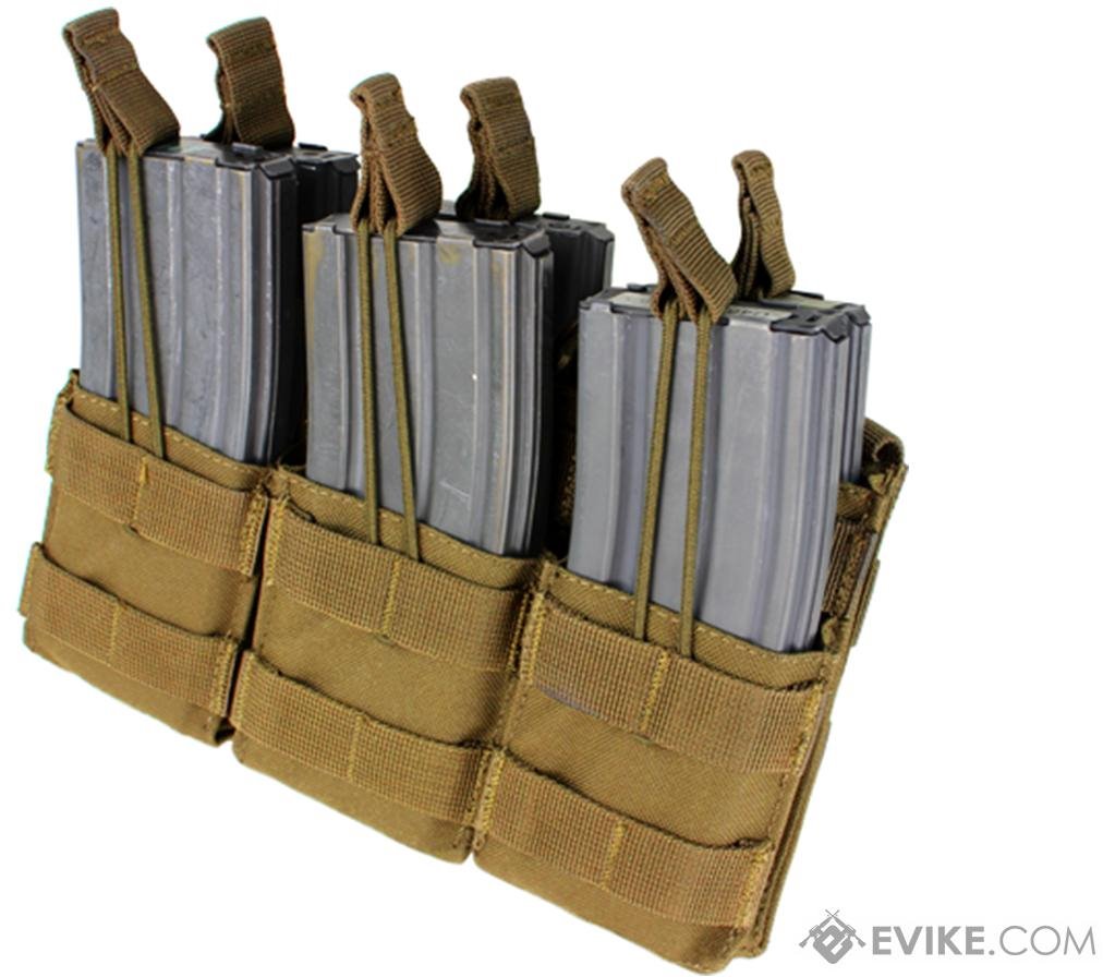 Condor Tactical Open Top Triple Stacker AR15 / M4 / M16 / 5.56 NATO Mag ...