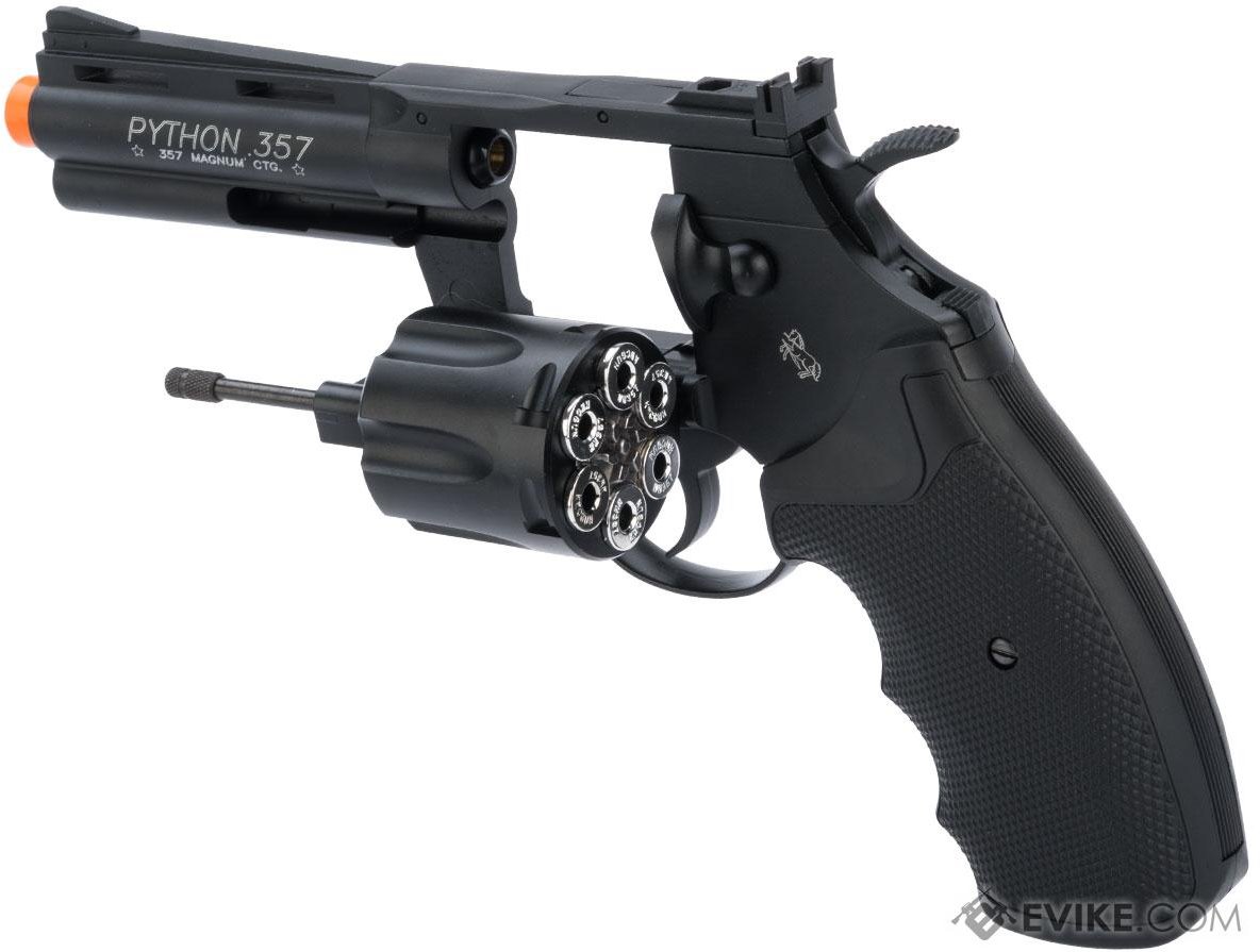 Cybergun Colt Licensed Python .357 Magnum Airsoft CO2 Revolver (Length ...