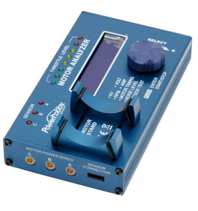 Power Hobby Bma-01 Brushless Motor Analyzer; Rpm, Kv, Voltage Checker ...
