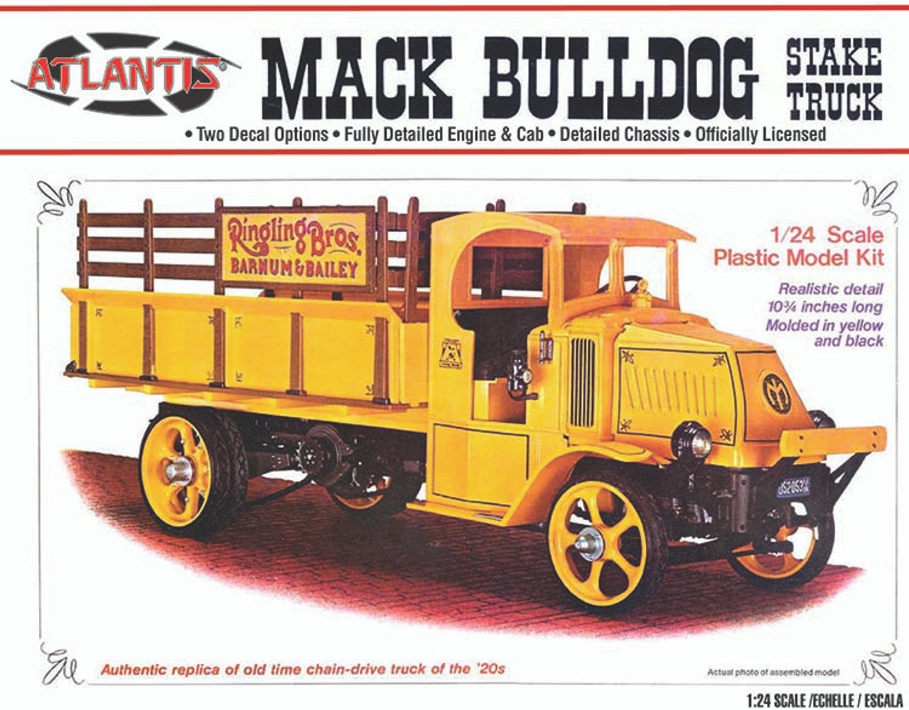 Atlantis Model Company 1/24 Scale 1926 Mack Bulldog Stake Truck ...