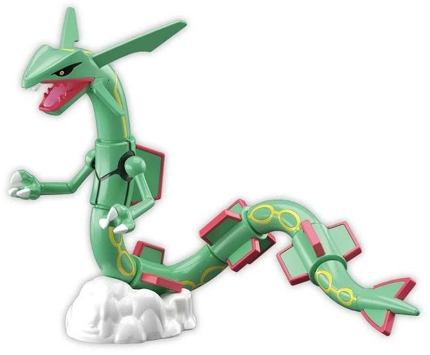 Bandai/Gundam Wing Rayquaza "Pokemon", Bandai Spirits Pokemon Model Kit ...