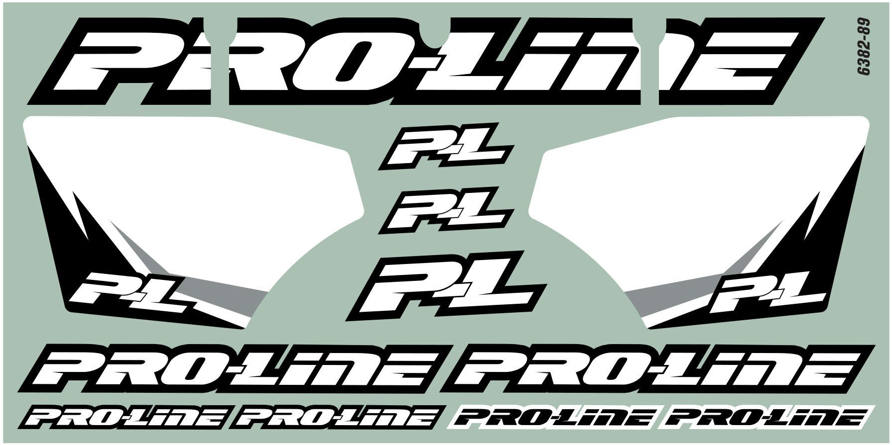 Proline 1/8 Axis Wing Black (Proline 638203 | PRO638203) - Vortex Hobbies