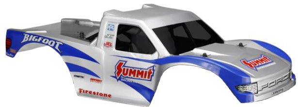 J Concepts 2010 Ford Raptor, Summit Racing Bigfoot "Scallop" Body Only ...