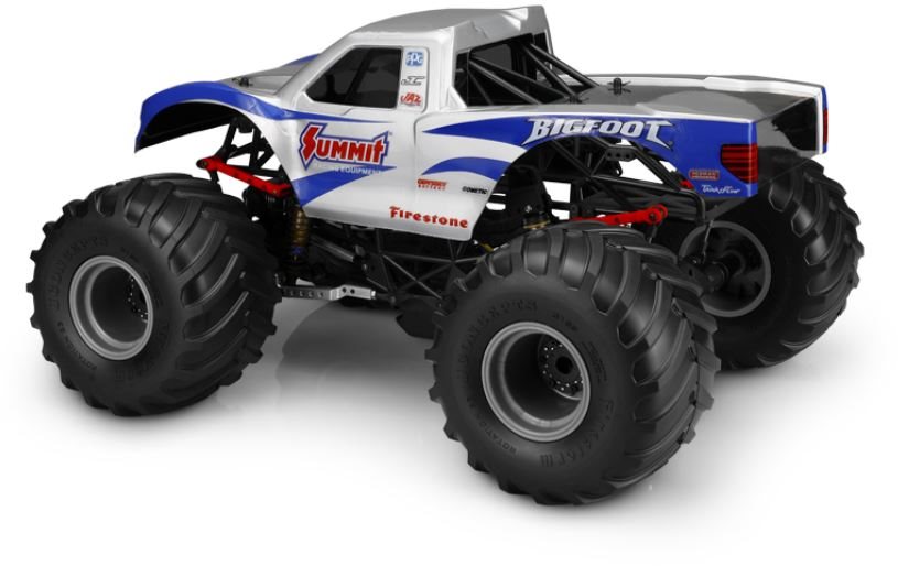 J Concepts 2010 Ford Raptor, Summit Racing Bigfoot "Scallop" Body Only ...