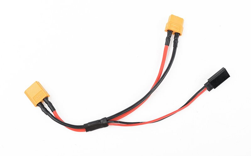 RC 4WD Y Harness With Xt60 Connectors For Light Bars (RC 4WD ZE0139 | RC4ZE0139) - Vortex Hobbies