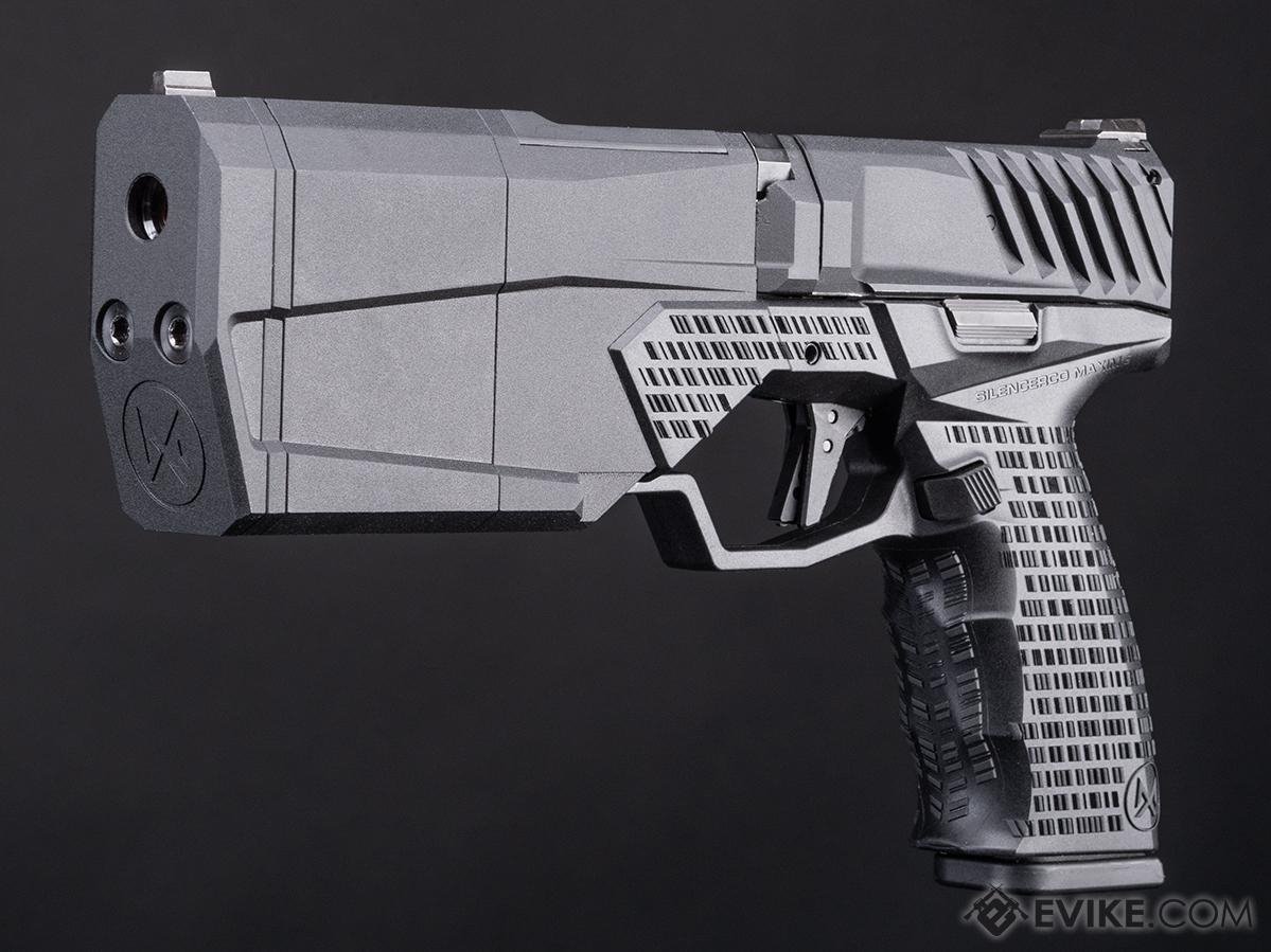 Krytac SilencerCo Licensed Maxim 9 Integrally Suppressed Gas Blowback A ...
