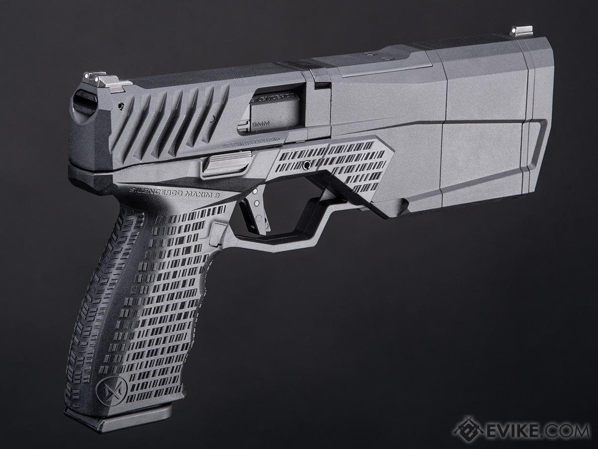 Krytac SilencerCo Licensed Maxim 9 Integrally Suppressed Gas Blowback A ...
