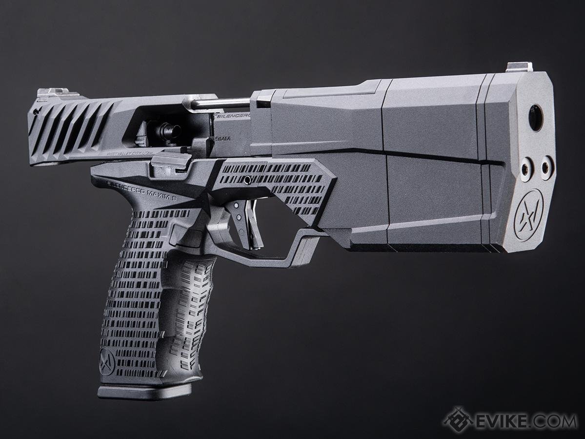 Krytac SilencerCo Licensed Maxim 9 Integrally Suppressed Gas Blowback A ...