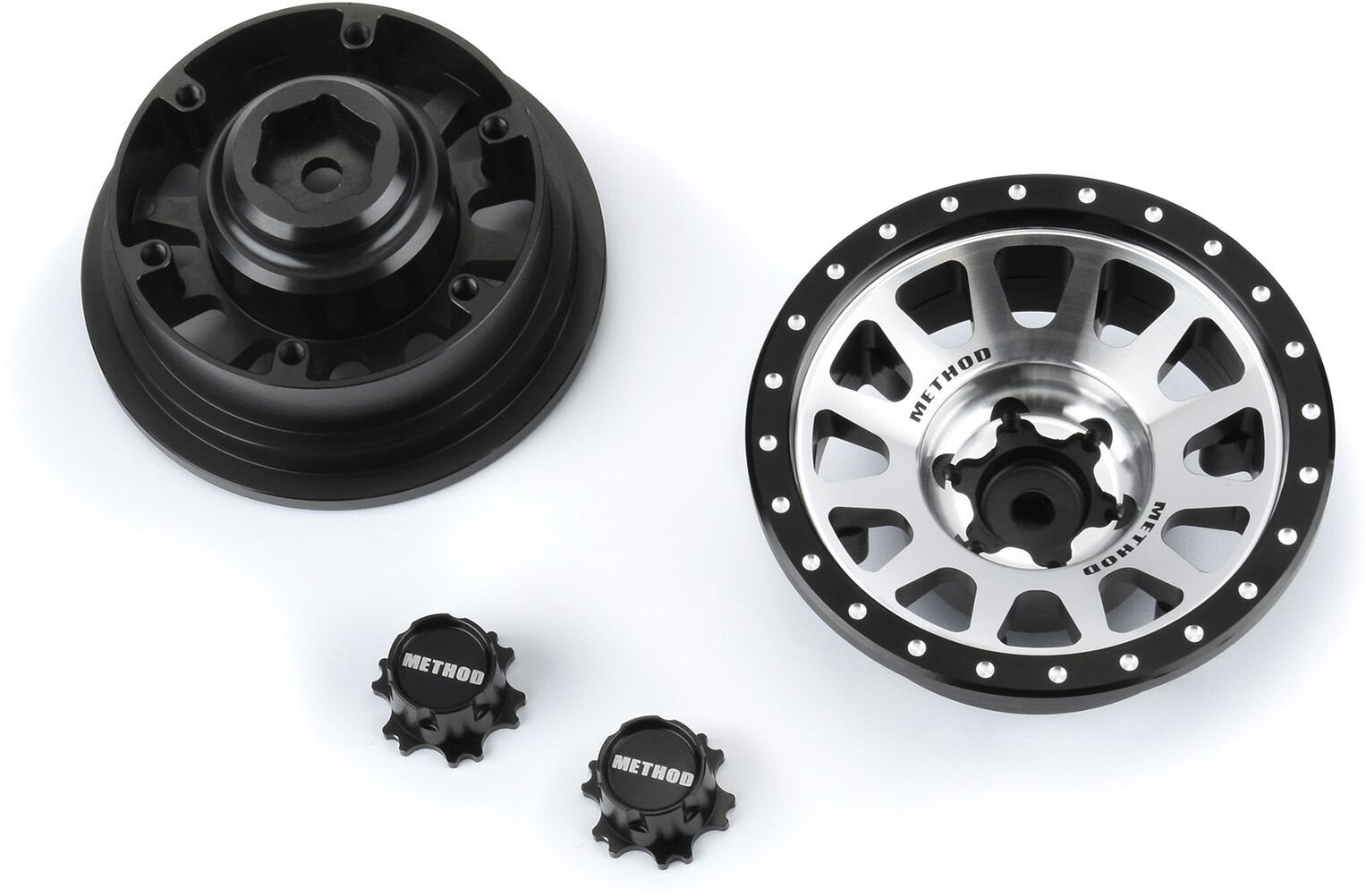 Proline 1/6 Method 305 Alum F/R 2.9" +2 Offset SCX6 Wheel Faces (2 ...
