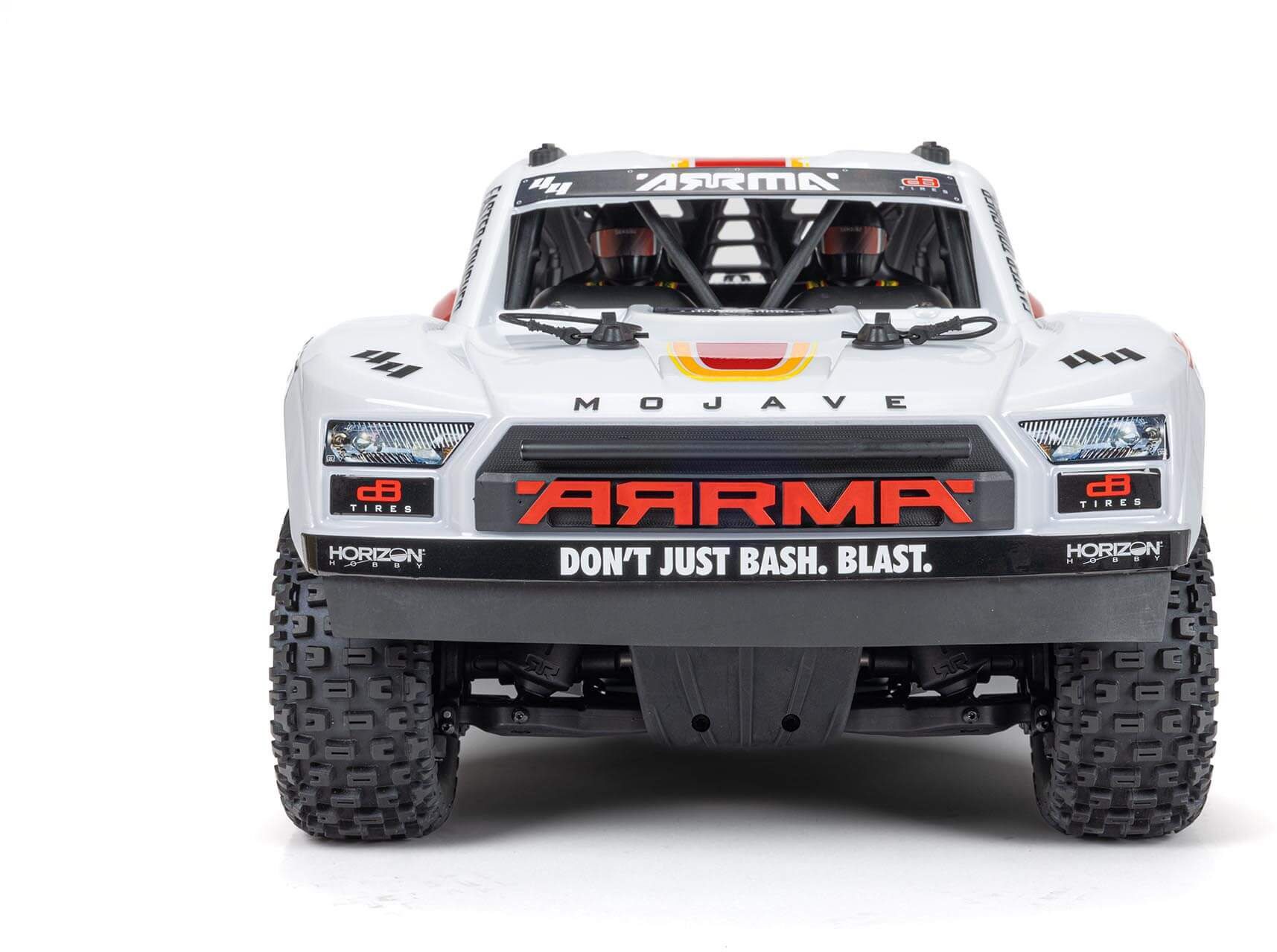 ARRMA 1/8 MOJAVE 4X4 4S BLX Desert Truck RTR, White (ARRMA 4404T1 ...