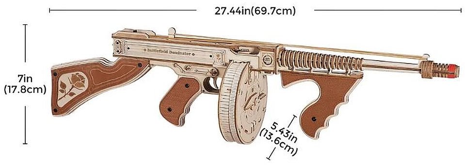 ROKR Submachine Gun (ROKR ROELQB01 | ROELQB01) - Vortex Hobbies