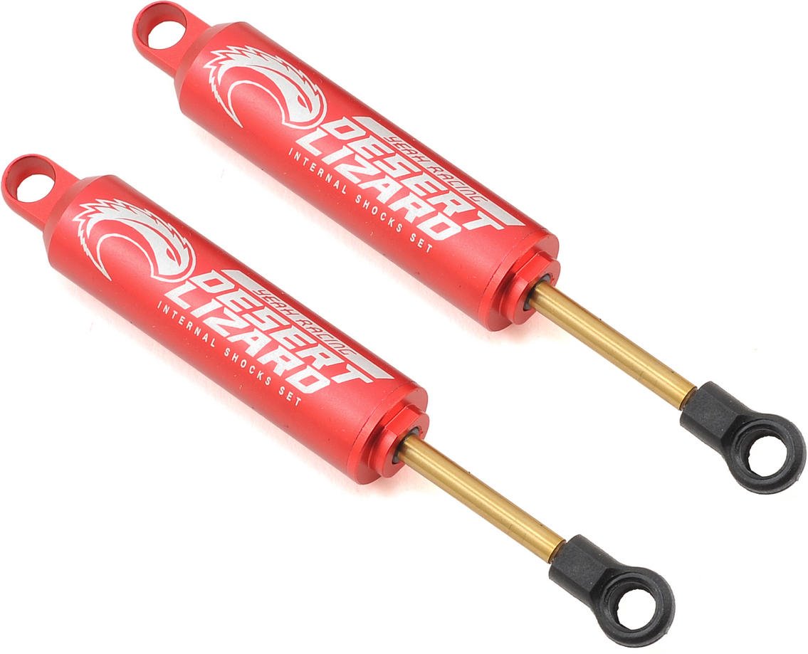 Yeah Racing 90mm Desert Lizard Two Stage Internal Spring Shock (2) (Red ...