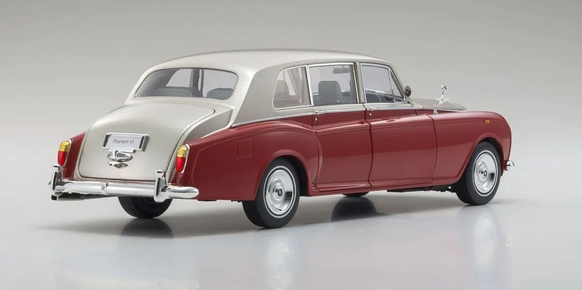 Kyosho 1/18 Scale Rolls Royce Phantom Vi Red/Light Beige Model (Kyosho ...