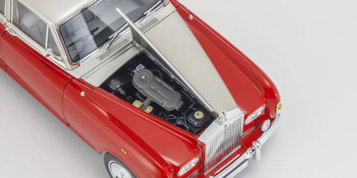 Kyosho 1/18 Scale Rolls Royce Phantom Vi Red/Light Beige Model (Kyosho ...