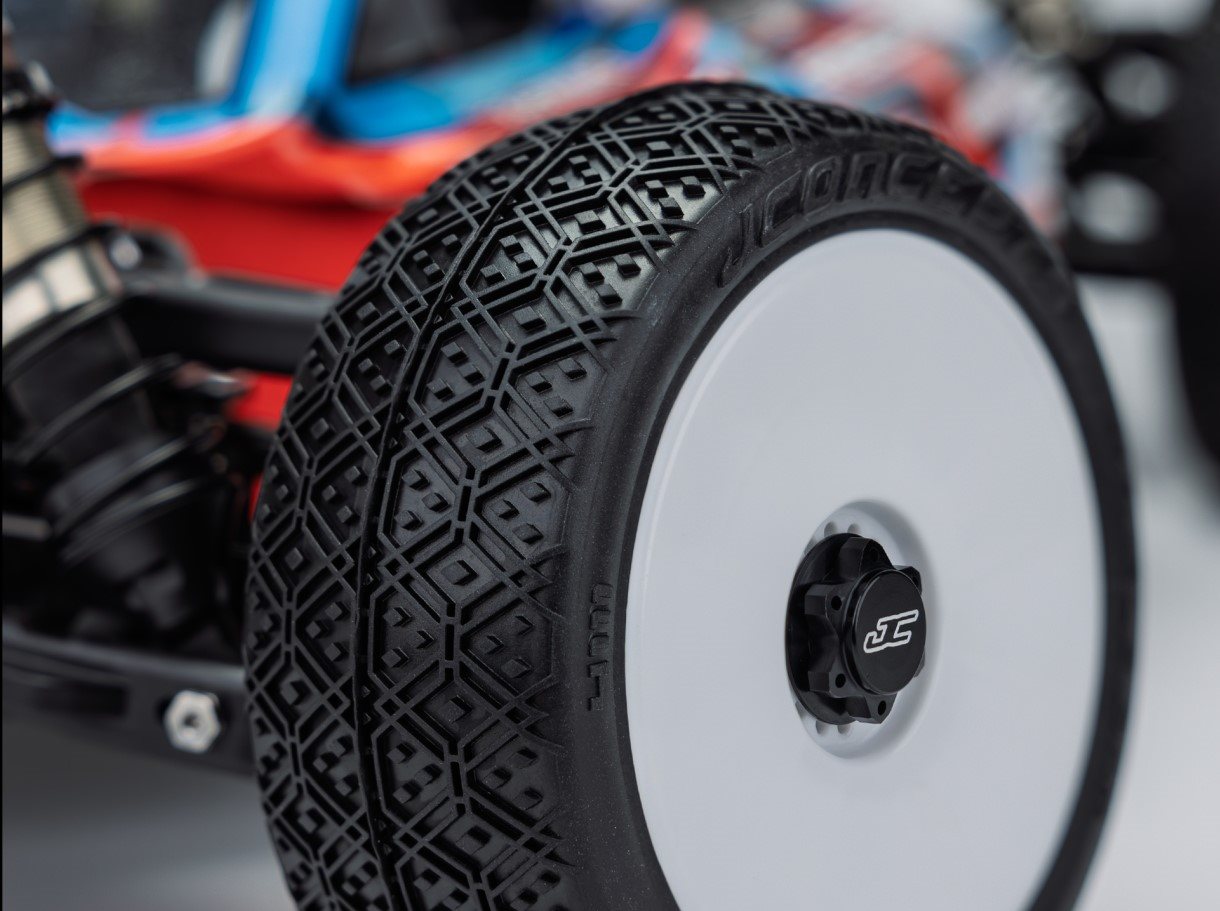 J Concepts Double Bar - Green Compound, Fits 83Mm 1/8Th Buggy Wheel (J ...