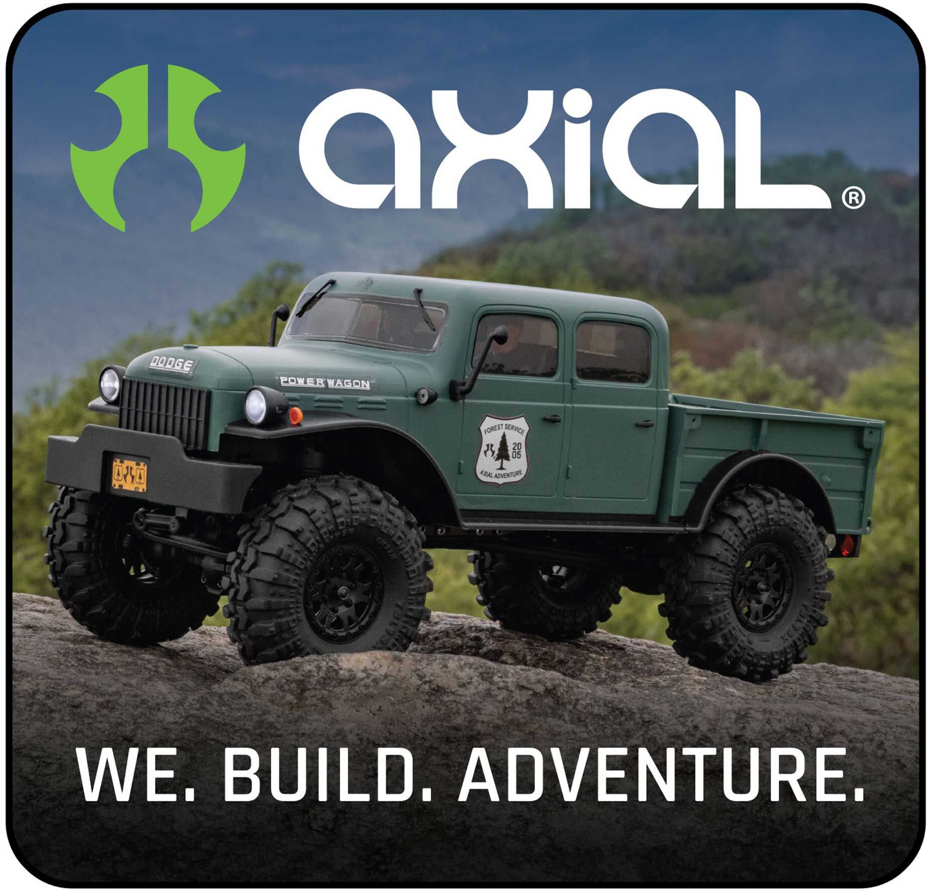 Axial Axial We Build Adventure Sticker (Axial -2277 | AXI-2277 ...