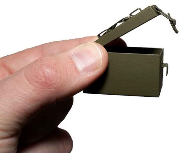 Goat Guns Minature 1/3 Scale Die Cast Ammo Can Model (Goat Guns ...