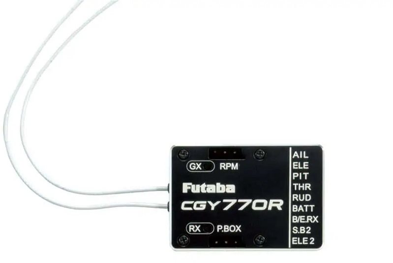 Futaba Cgy770r - Helicopter Flight Control Gyro + Gpb-1 Programming Box ...