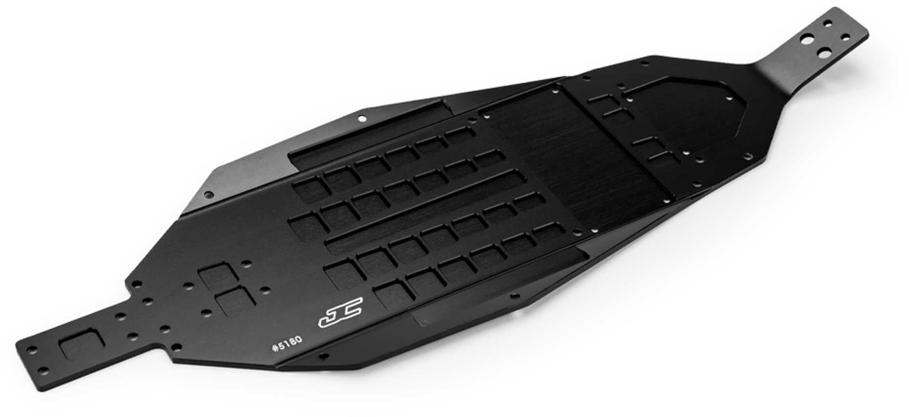J Concepts RC10B7 chassis, std, hard anodized - black (J Concepts 5180 ...