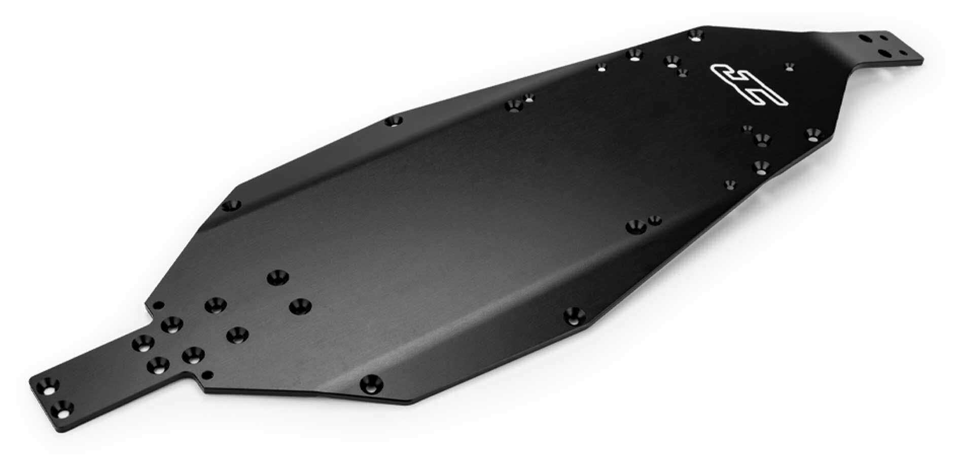 J Concepts RC10B7 chassis, std, hard anodized - black (J Concepts 5180 ...