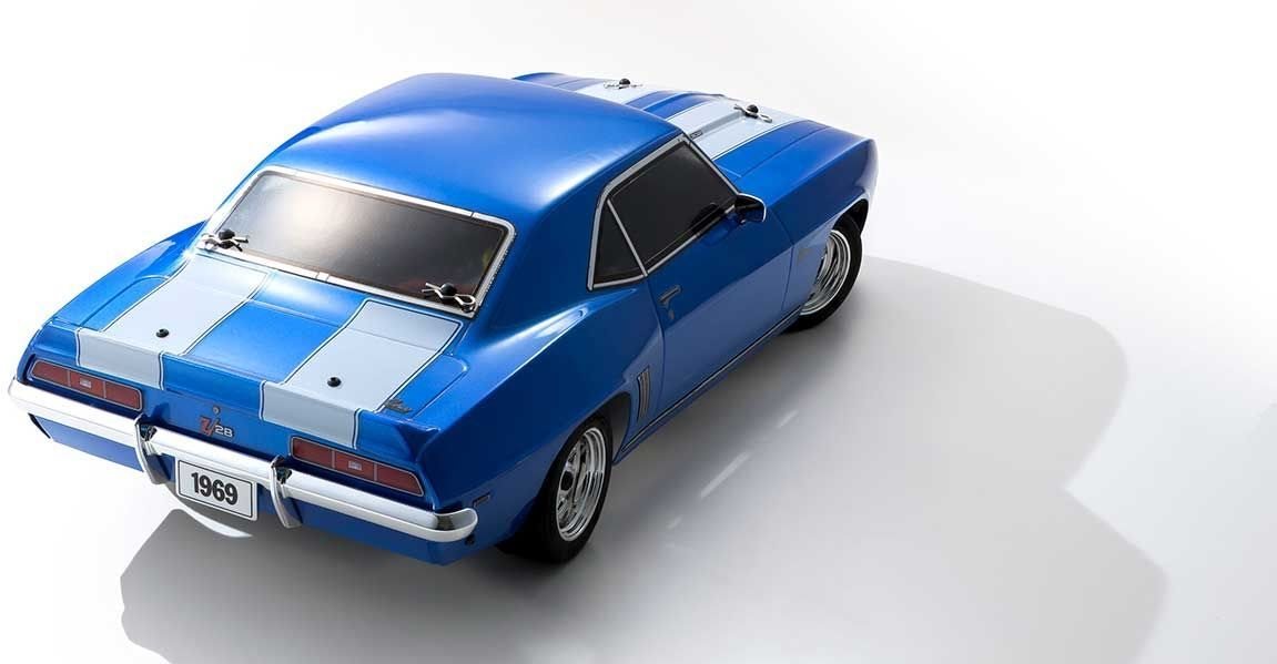 Kyosho 1/10 Fazer Mk2 Readyset 1969 Chevy Camaro Z/28, Blue (Kyosho ...