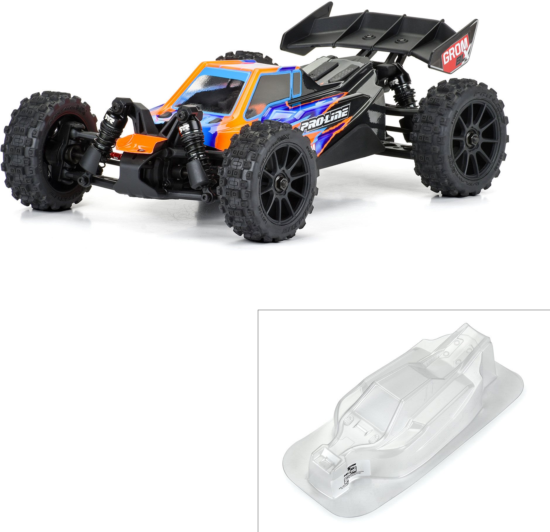 Proline 1/14 Axis Clear Body: Typhon GROM (Proline 367100 | PRO367100 ...