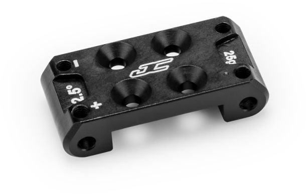 J Concepts Rc10b7 Front Bulkhead 2.5 Degree (25G), Steel, Fits Rc10b7 ...