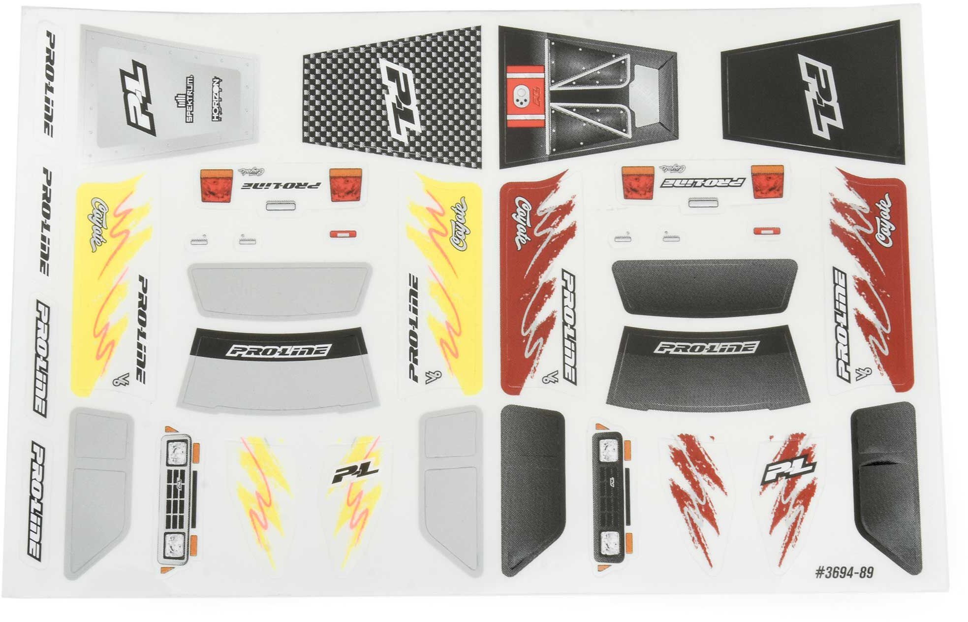 Proline 1/30 Pre-Cut Coyote High Performance Clear Body for Axial SCX30 ...