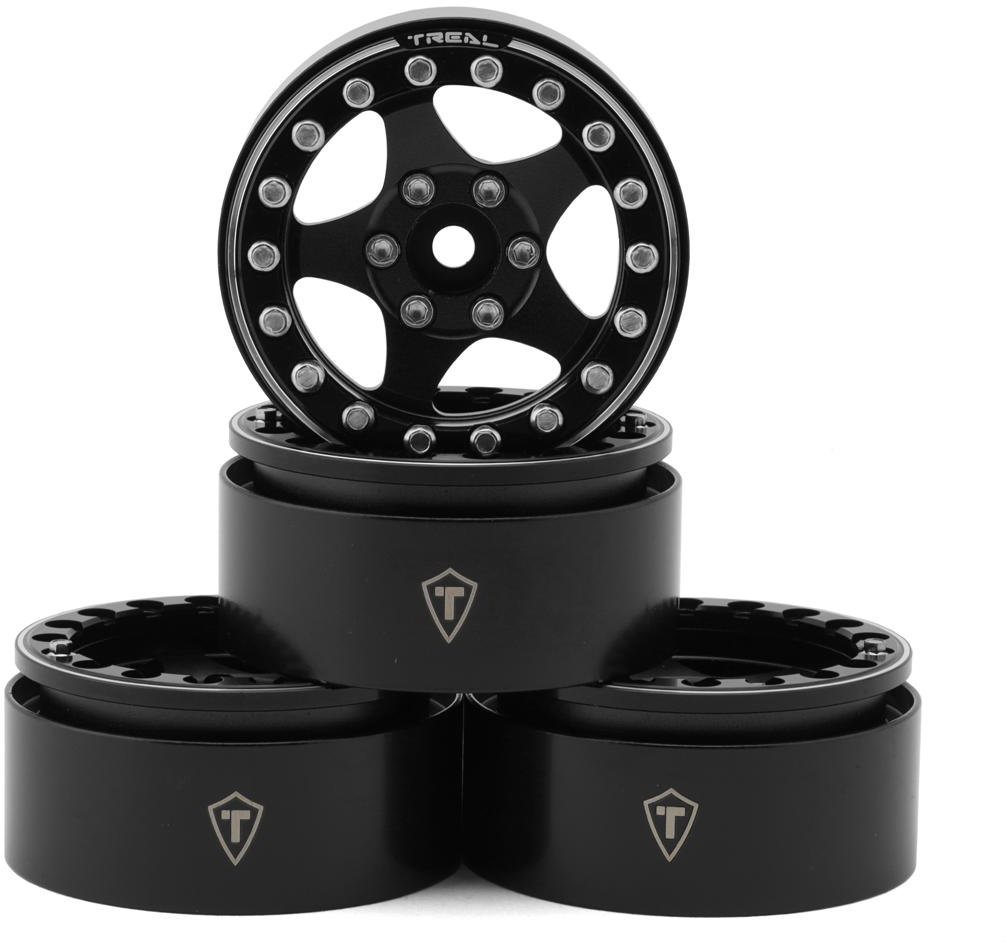 Treal Hobby Treal Hobby Type E 1.9" Classic 5-Spoke Beadlock Wheels ...